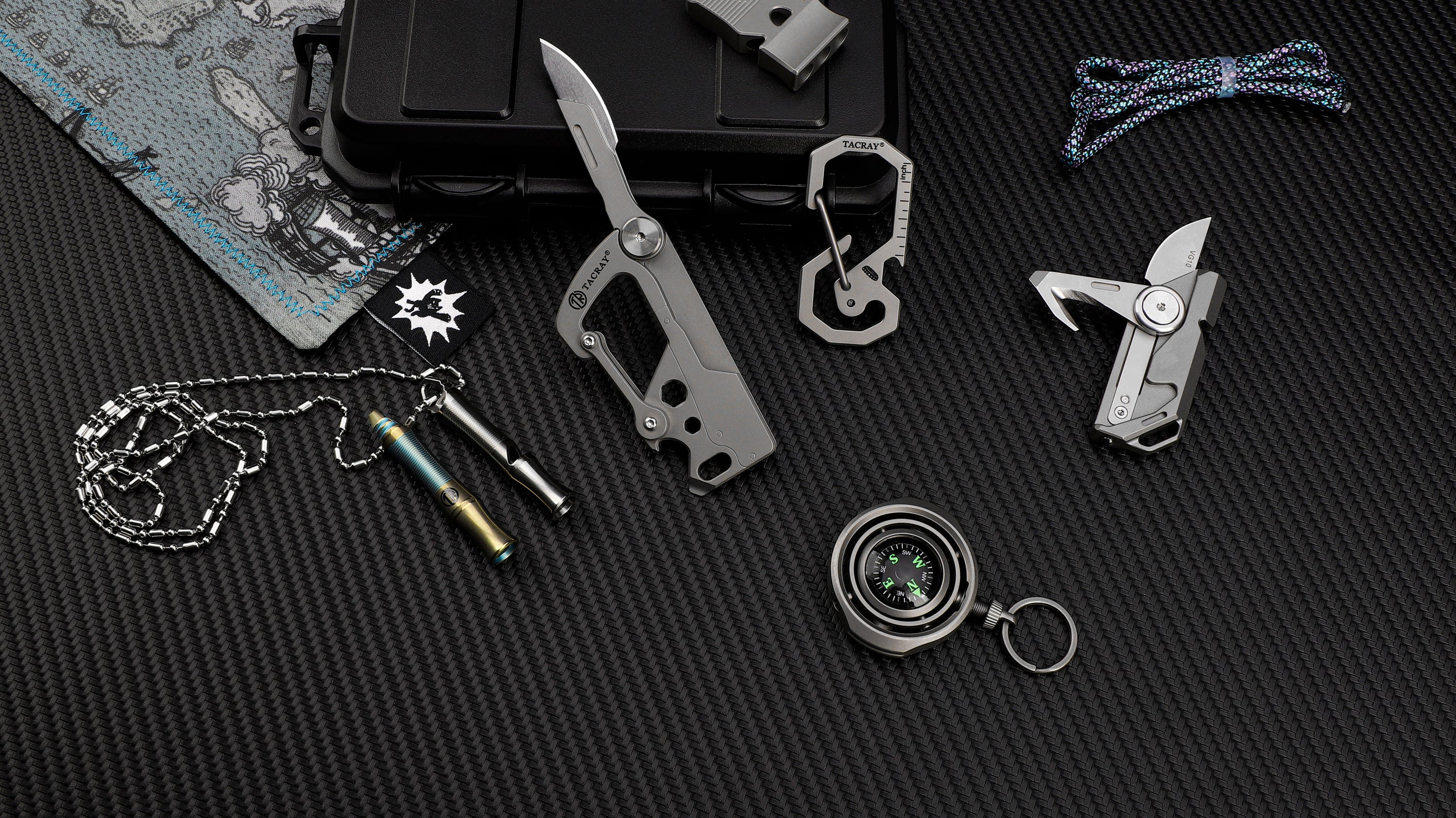 Tacray | Premium Titanium Everyday Carry Tools | Outdoor Knives
