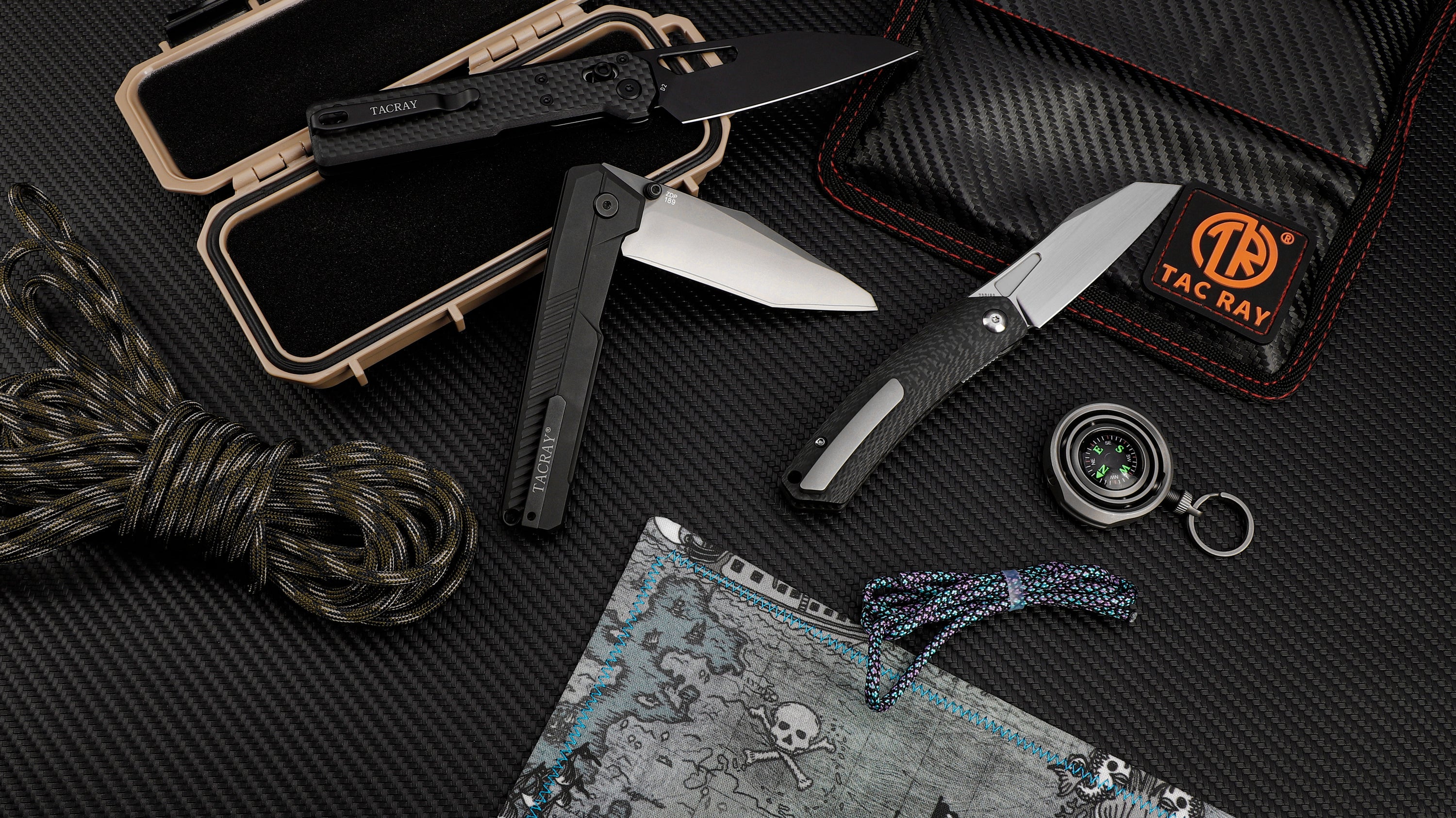 Tacray | Premium Titanium Everyday Carry Tools | Outdoor Knives